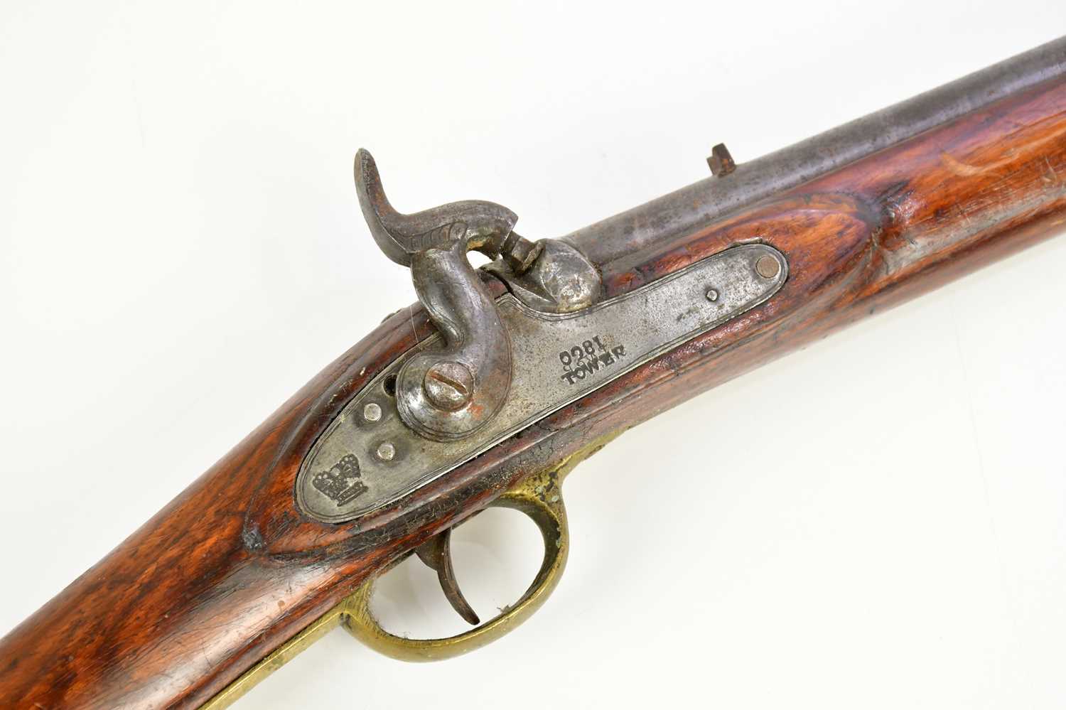 Lot 1435 - A 19th century .550 percussion cap cavalry