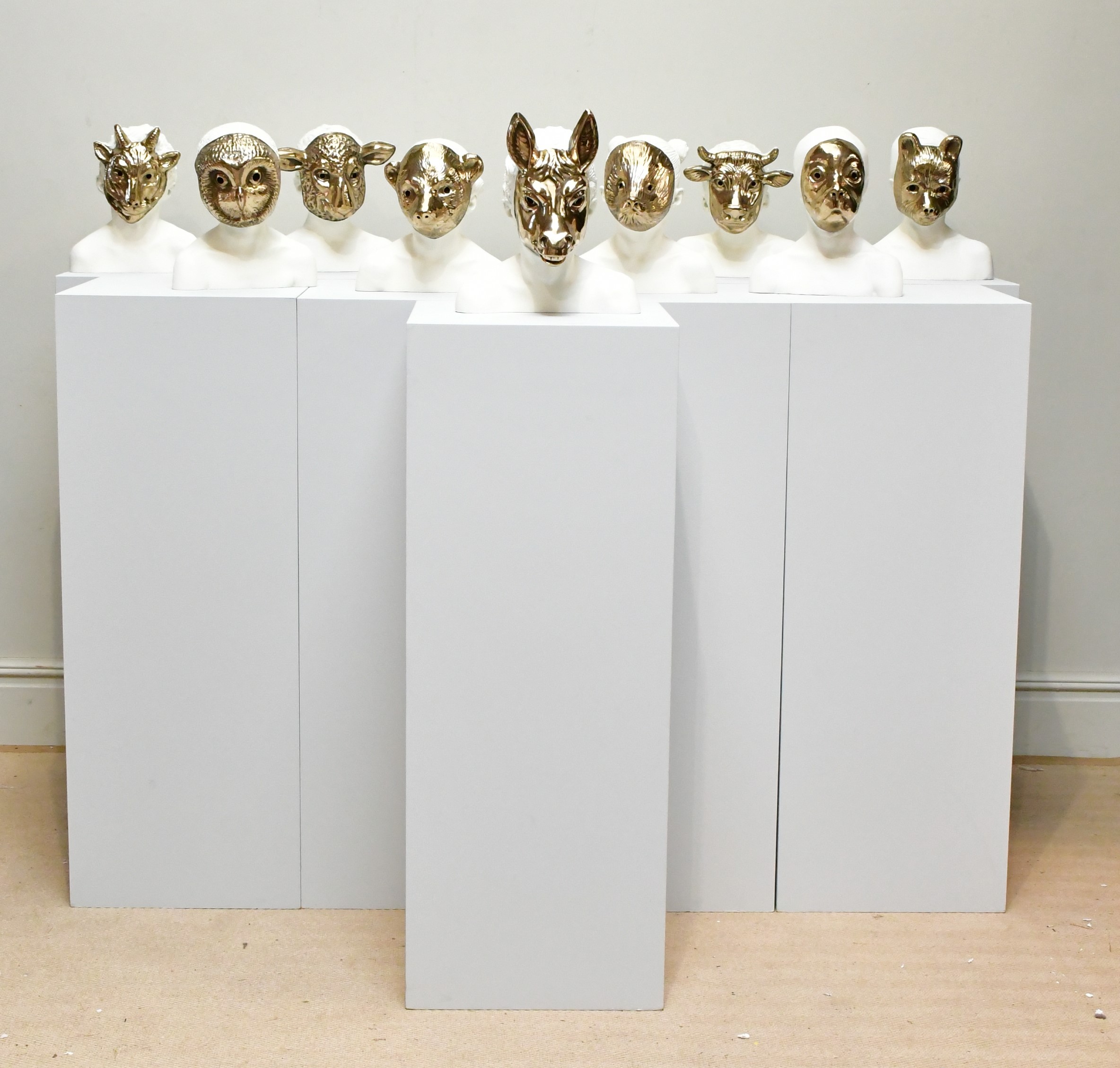 Lot 1 - CHARMING BAKER (b.1964); a set of nine (white)