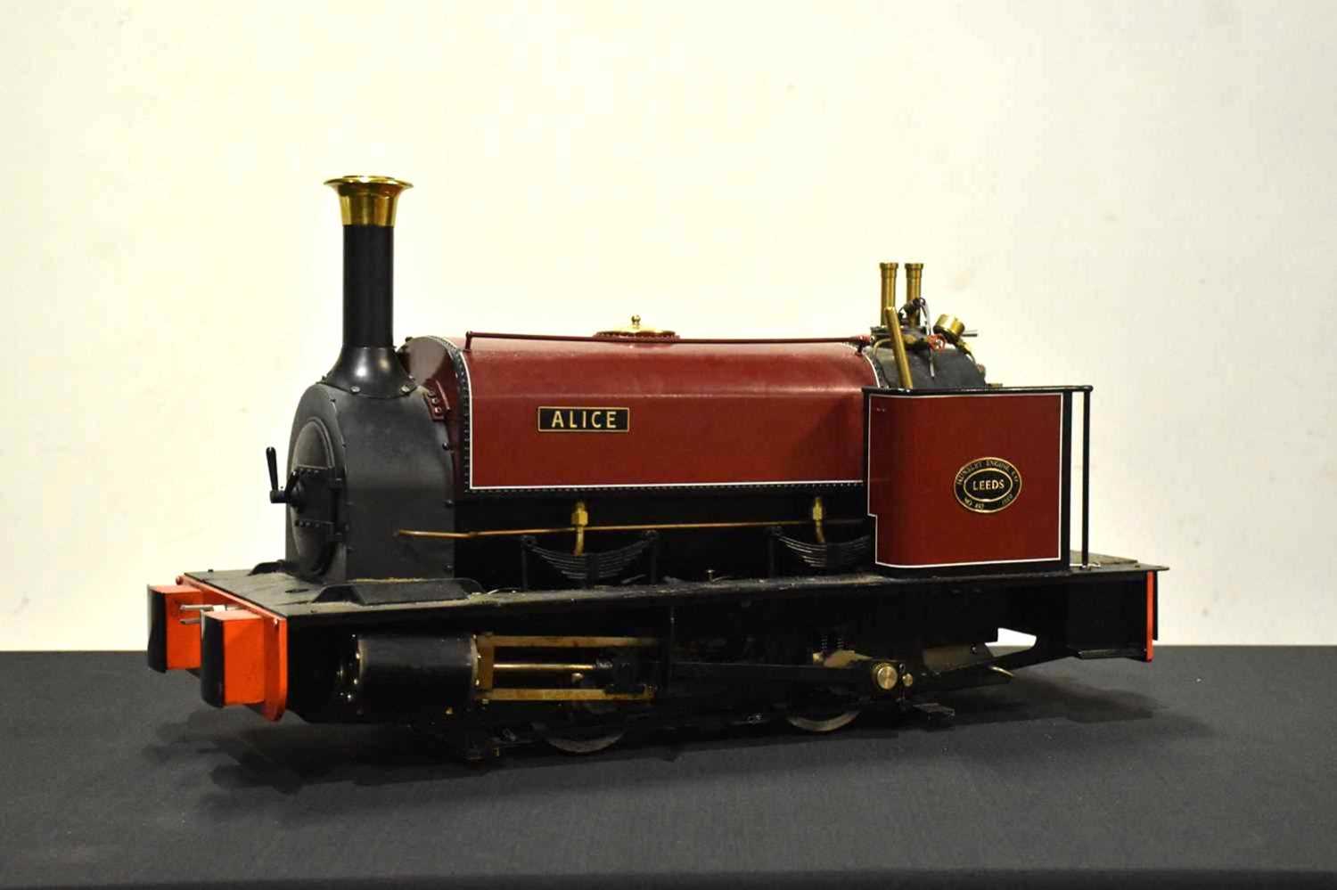 Lot 998 - A scratch built live steam 5” gauge garden