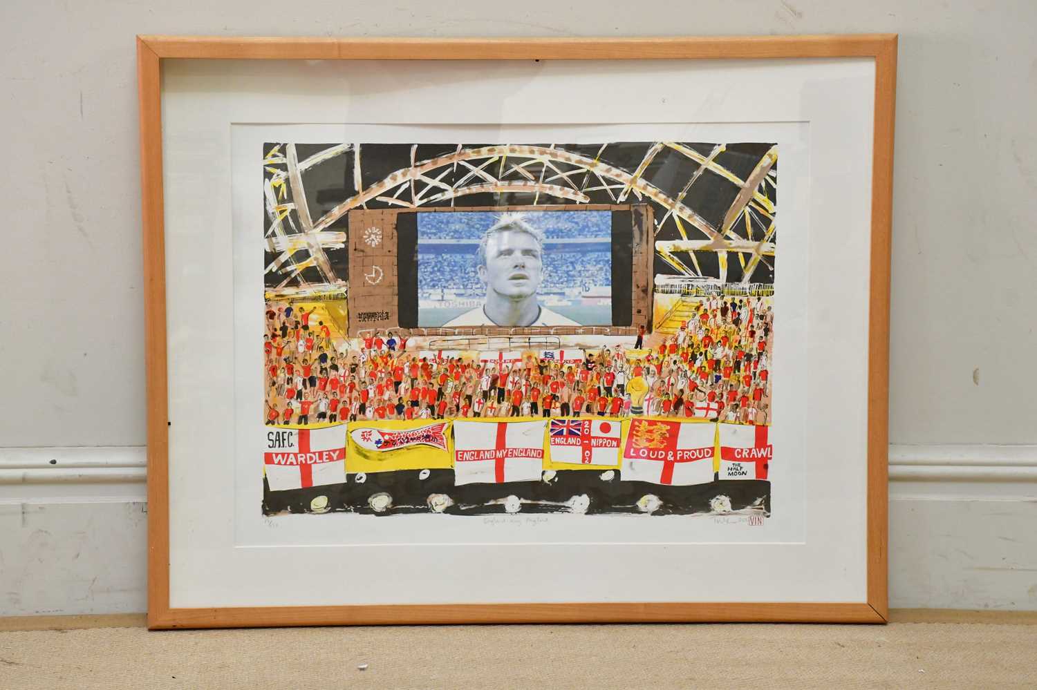 Lot 1114 - TIM VYNER; a pencil signed limited edition