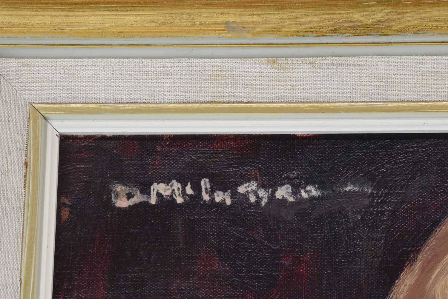 Lot 228 - DONALD MCINTYRE (1923-2009); oil on canvas,