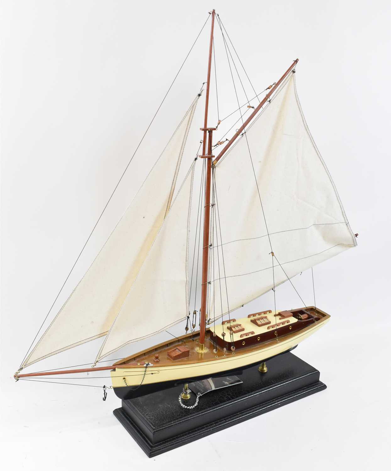 Lot 263 - A modern Authentic Models sailing boat,