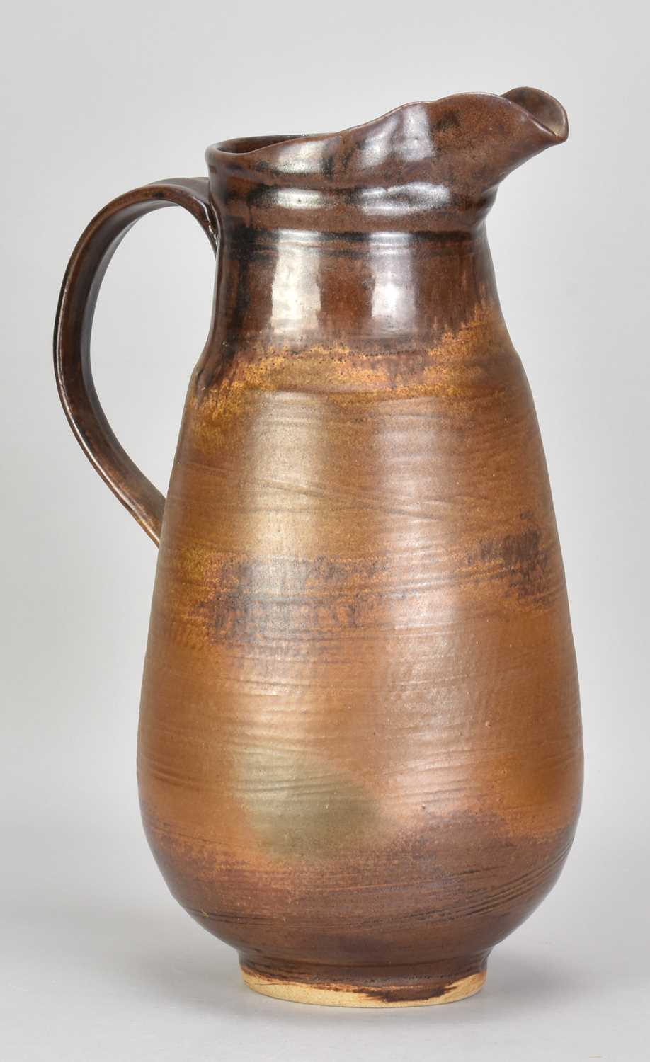 Lot 4 - ABDO NAGI (1941-2001); a tall stoneware jug