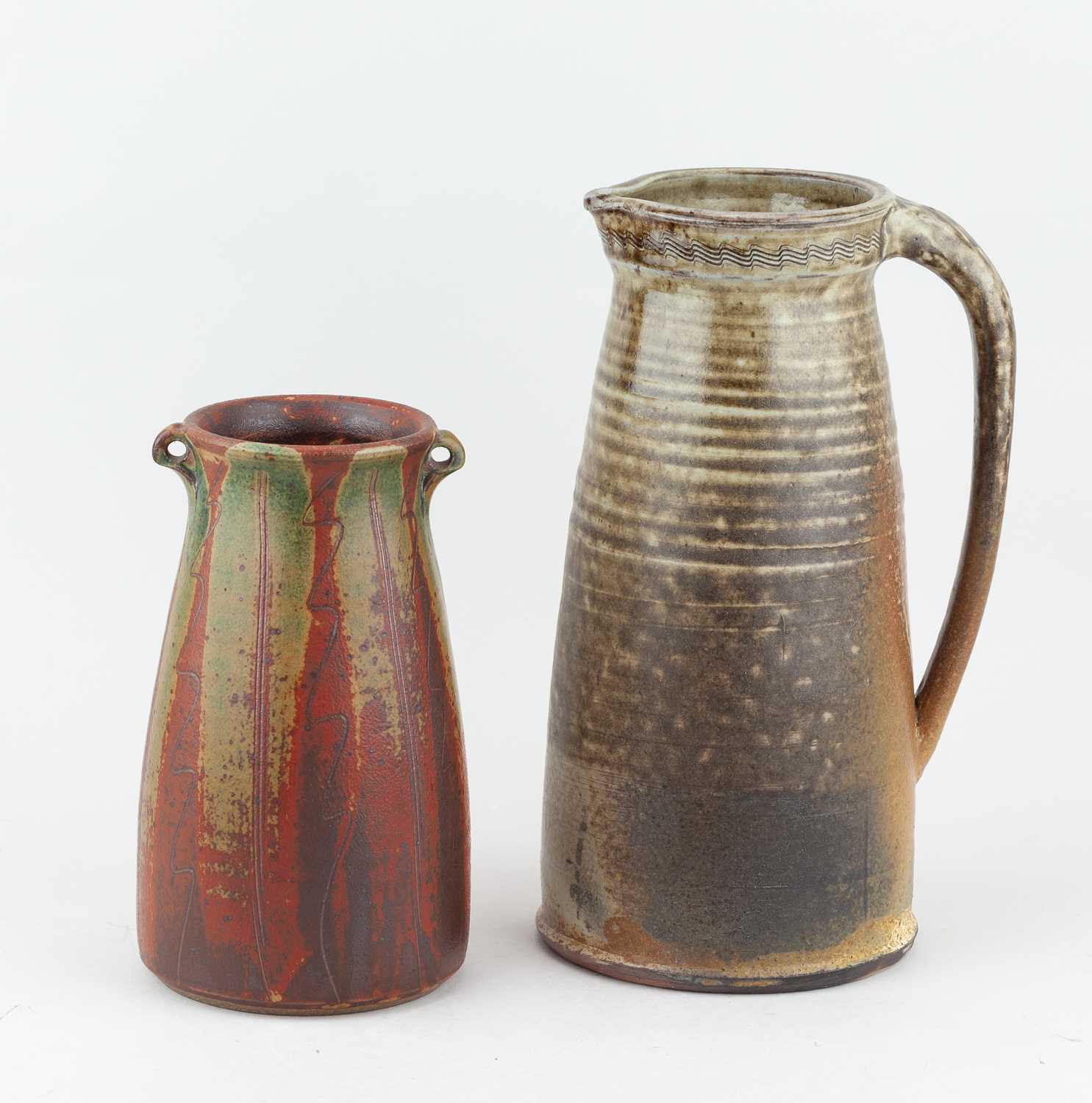 Lot 629 - RUSSELL COATES (born 1949); a stoneware jug