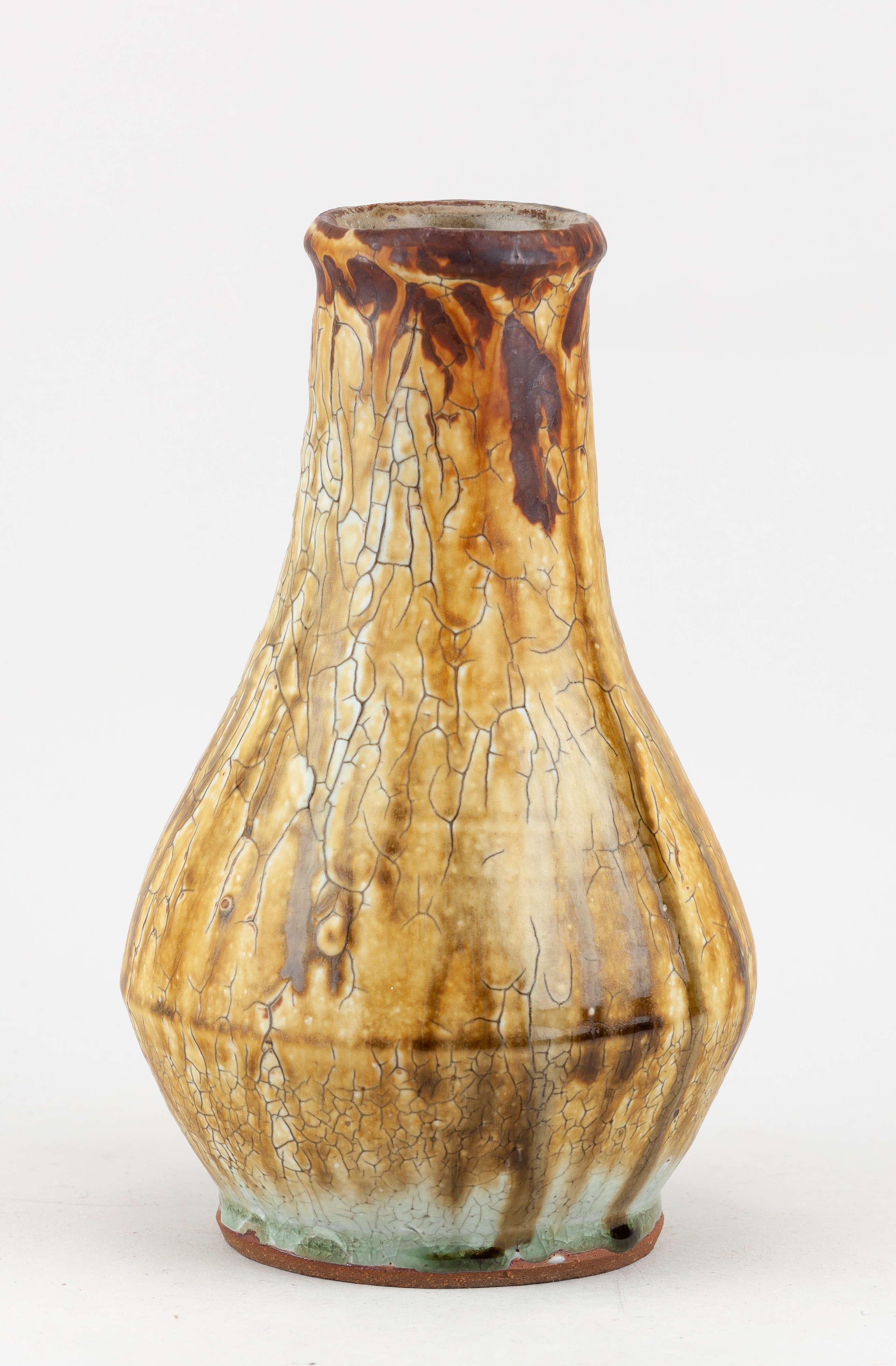 Lot 75 - MIKE DODD (born 1943); a stoneware bottle