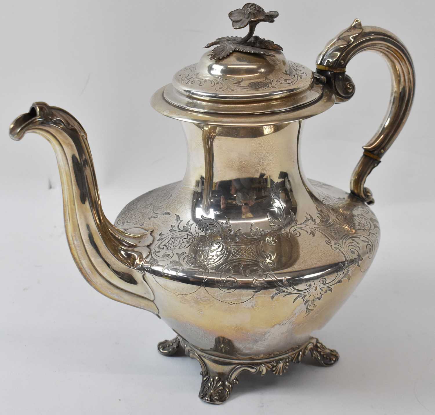 Lot 652 - CHARLES FOX II; a good William IV hallmarked